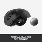 Logitech MX ERGO PLUS Advanced Wireless Trackball for PC and MAC ...
