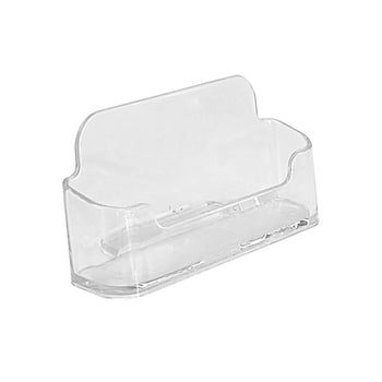 Eddie's Countertop Business Card Holder - 3.75" W x 0.75" D - Clear ...
