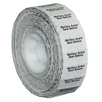 Meto Primark P12 1-Line White MA/BB Labels 1325/RL, 16 Pack | staples.ca