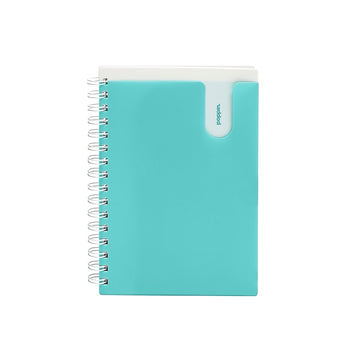 Poppin Medium Pocket Notebook - Aqua | staples.ca