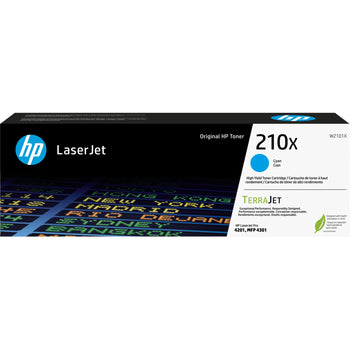 HP TerraJet 210X Original LaserJet Toner Cartridge - Cyan | staples.ca