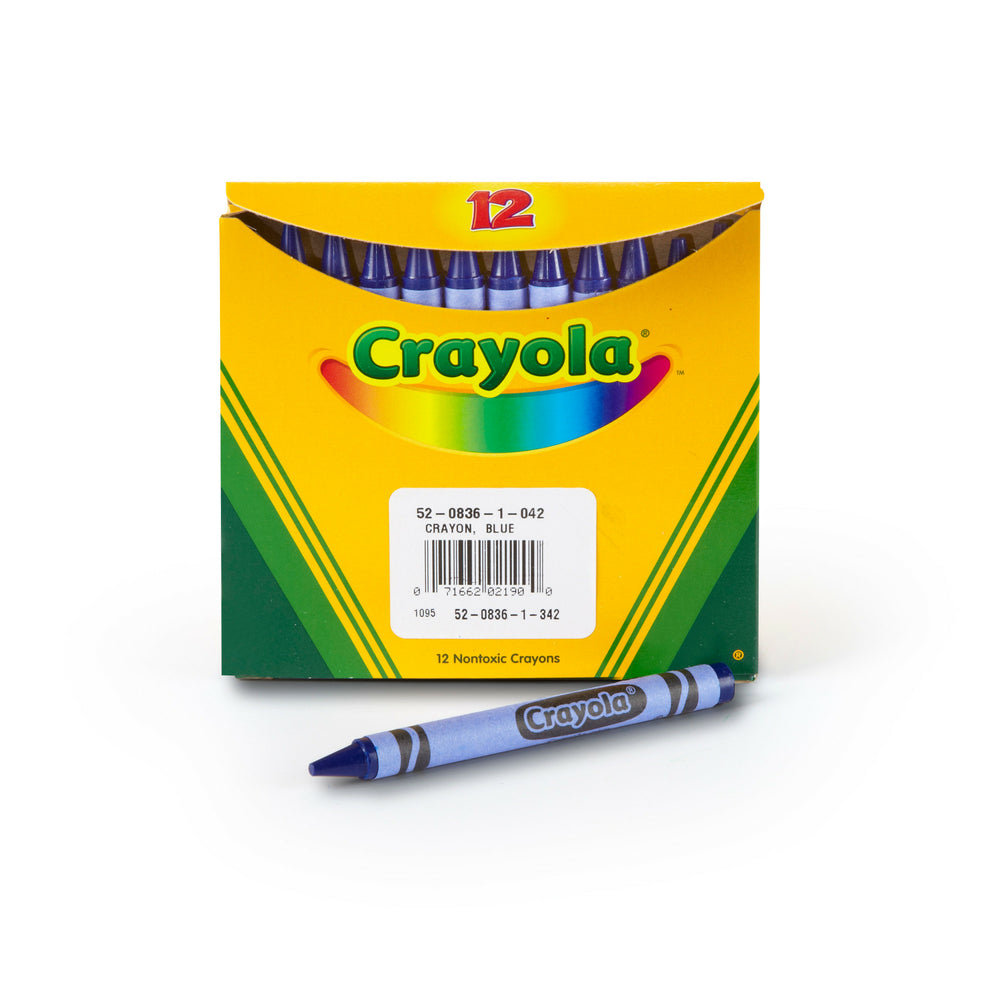 Crayola Regular Size Crayons - Blue - 12 Pack | staples.ca