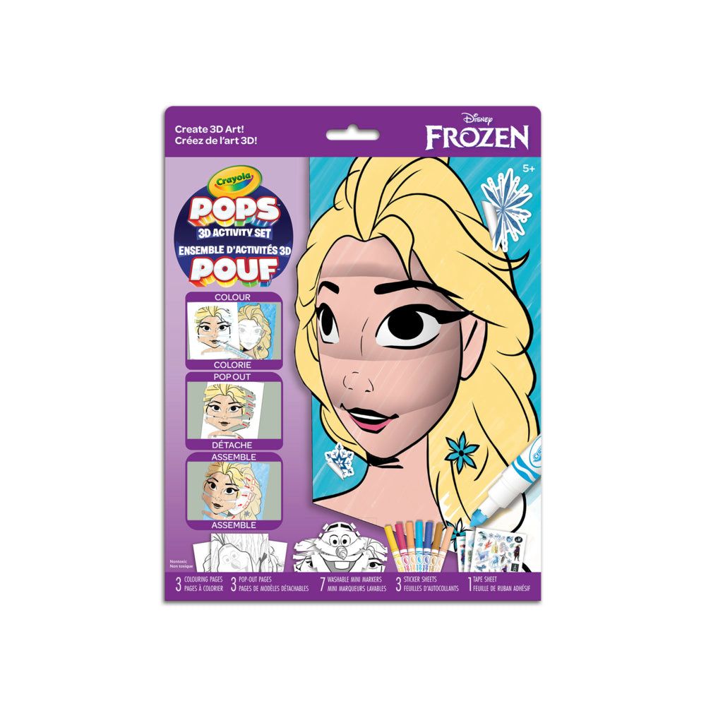 Crayola POPs 3D Kids Art Set - Disney Frozen | staples.ca