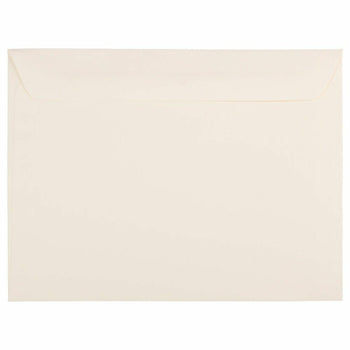 JAM Paper Booklet Strathmore Envelopes - 9" x 12" - Ivory Wove - 500 ...