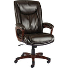 Staples Westcliffe Bonded Leather Manager's Chair - Brown | staples.ca