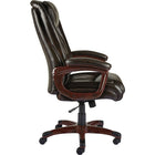 Staples Westcliffe Bonded Leather Manager's Chair - Brown | staples.ca