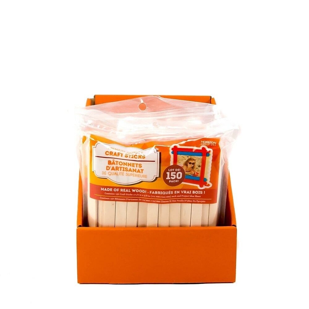 Horizon Group USA Wood Skill Sticks - 150 Pack | staples.ca
