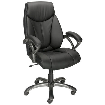 Staples Bonded Leather High-Back Manager's Chair | staples.ca