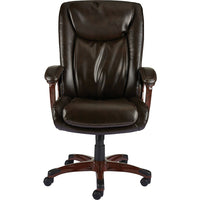 Staples Westcliffe Bonded Leather Manager's Chair - Brown | staples.ca