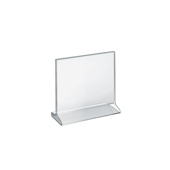 Azar Displays 8.5" x 8.5" Horizontal Top Load Acrylic Sign Holder ...