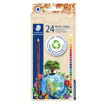 Staedtler Wopex Colour Pencils - Assorted - 24 Pack | staples.ca