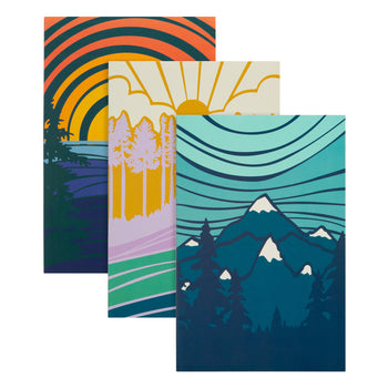 General Supply Goods + Co Soft Touch Graphic Notebooks - Multicolour ...