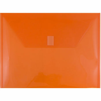 JAM Paper Plastic Envelopes with Hook & Loop Closure - Letter Booklet ...