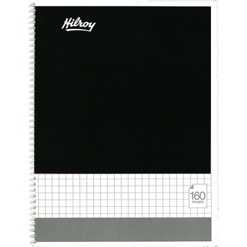 #Hilroy Quad Coil Notebook, 80 Sheets, 8" x 10-1/2", Assorted (13038 ...
