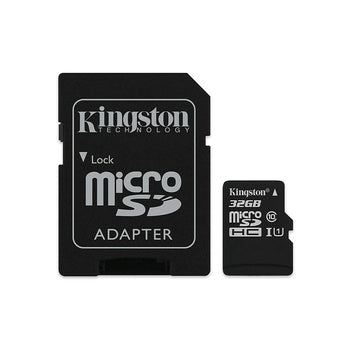 Kingston MicroSD Card With SD Adapter Class 10, 32GB | staples.ca