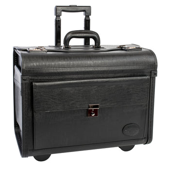 Nextech Wheeled Laptop Pilot Case - 15.6" Laptop - Black | staples.ca