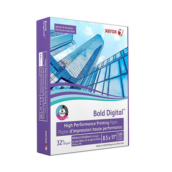 Xerox Bold Digital Printing Paper, 32 lb., White, 500 Sheets (3R11764PY ...