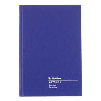Blueline A1750 Series Account Book - Record Book - 8 1/4" x 5 5/8 ...