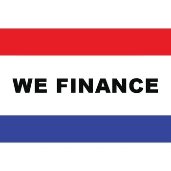 Message Flag, 36" x 60", We Finance | staples.ca